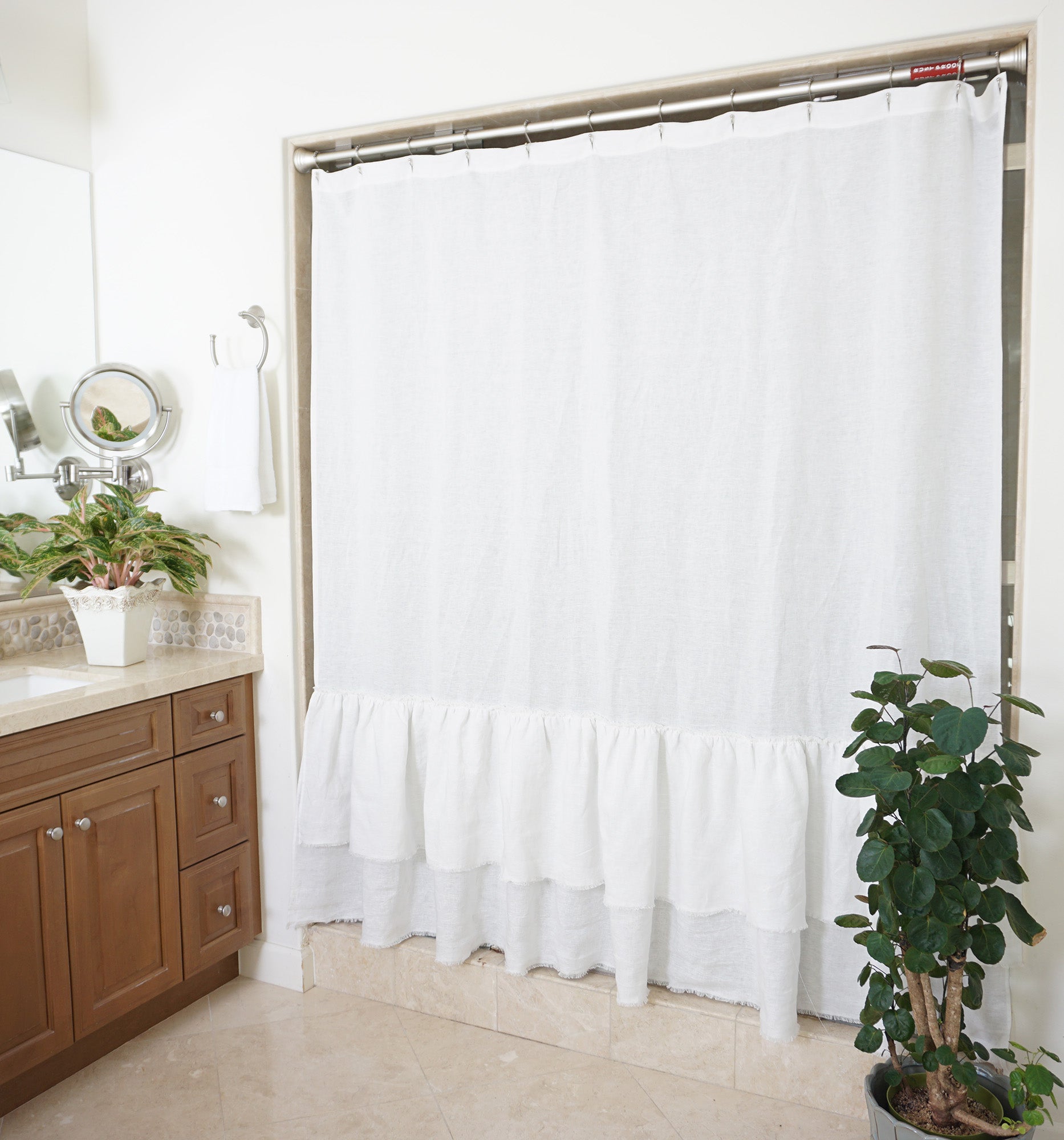 Buy Stylish Shower Curtains For Your Bathroom Decor | Native Linum